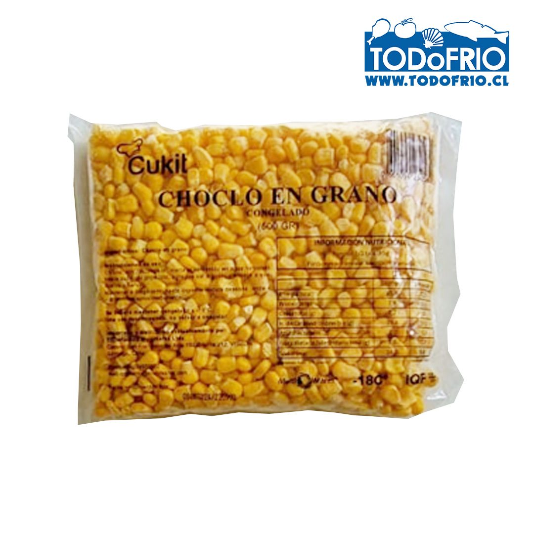 Choclo en Grano Congelado IQF 500g Cukit – TodoFrio :: Distribuidora ...