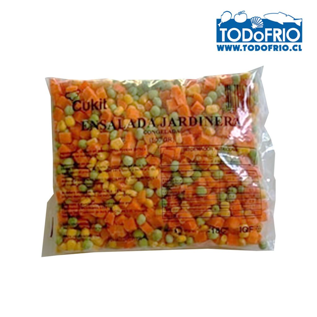 Ensalada Jardinera Congelada IQF 500g Cukit - TodoFrio :: Distribuidora ...